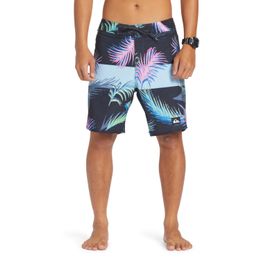 Boardshorts Quiksilver "Highlite Arch 19", Herren, Gr. 31SM, braun (tarmac), 84% Polyester, 12% Elasthan, 4% Polyester, Hosen Boardshorts