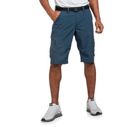 Sch&ouml;ffel Shorts SCH&Ouml;FFEL "Shorts Silvaplana2", Herren, Gr. 56, N-Gr, marineblaus, Obermaterial: 100% Nylon, Hosen Shorts, schnell trocknendes Material, hoher Feuchtigkeitstransport
