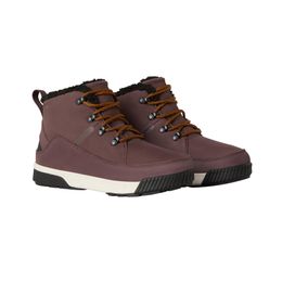 Winterstiefel The North Face "W SIERRA MID LACE WP", Damen, Gr. 40,5, tawny quartz, burnt umber, Leder, Schuhe Winterstiefel, Winterschuhe, Winterboots, Snowboots, wasserdicht