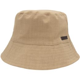 Fischerhut Chillouts "Tanta Hat", Herren, Gr. S, beige, Canvas, Materialmix, unifarben, H&uuml;te Fischerhut, leicht, atmungsaktiv, Gr&ouml;&szlig;enverstellbar