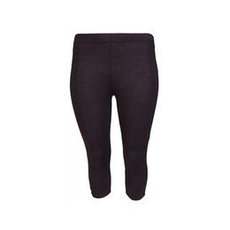 3/4-Leggings SANDGAARD "Amsterdam", Damen, Gr. 36, N-Gr, schwarz, Web, Obermaterial: 95% Viskose, 5% Elasthan, unifarben, slim fit 3/4-L&auml;nge, Hosen 3/4-Leggings, Sommer-Capri mit Elasthan
