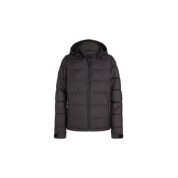 O`Neill Steppjacke O'NEILL "O'RIGINALS PUFFER JACKET", Damen, Gr. S (36), schwarz (schwarz out), Web, Obermaterial: 100% Polyester, unifarben, hoch geschlossener Ausschnitt, eingesetzt eingefasste Kante mit verstellbarem Klettverschluss, Jacken Steppjacke