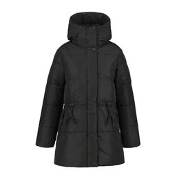 Steppjacke Icepeak "D STEPPJACKE ADRIAL", Damen, Gr. 42, schwarz, Obermaterial: 100% Polyester, Jacken Steppjacke, Wasserabweisend & Wasserdicht & Winddicht