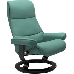Relaxsessel stressless "View", gr&uuml;n (aqua gr&uuml;n paloma), B:78cm H:105cm T:78cm, Leder BATICK: BATICK ist ein leicht korrigiertes, durchgef&auml;rbtes und genarbtes M&ouml;belleder, bei dem die meisten Unebenheiten und Spuren in der Regel entfernt wurden.;Leder PALOMA: PALOMA ist ein durchgef&auml;rbtes Semianilin-M&ouml;belleder mit nat&uuml;rlicher Narbung.;ROHLEDER Stoff Q2 FARON: Ein fester zuverl&auml;ssiger Boucl&eacute; mit eine