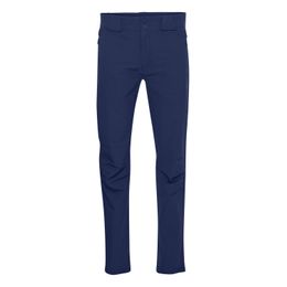 Trekkinghose North Bend "Trekkinghose NBGerd", Herren, Gr. M, N-Gr, blau (navy blazer), Obermaterial: 92% Polyester PES. 8% Elasthan EL., unifarben, regular fit kn&ouml;chellang, Hosen Trekkinghose