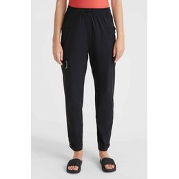 O`Neill Outdoorhose O'NEILL "TRVLR STRETCH PANTS", Damen, Gr. L (40), N-Gr, schwarz, Web, Obermaterial: 92% Polyester, 8% Elasthan, unifarben, Hosen Outdoorhose, mit elastischem Bund