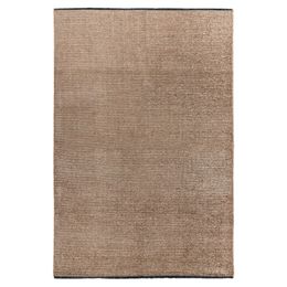 Teppich Kayoom "Trendy Touch 425", taupe, B:150cm H:8mm L:230cm, Polyester, Teppiche, Teppich, Kurzflor, Modernes Muster, Vegan, Wohnzimmer