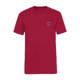 T-Shirt Converse "GO-TO MINI PATCH T-SHIRT", Damen, Gr. XXL, rot, Jersey, Obermaterial: 100% Baumwolle, Rundhals, Shirts T-Shirt, Unisex