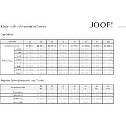 JOOP! Damen JOOP! Slip &raquo;Pure&laquo; mit dekorativer Spitzenbord&uuml;re wei&szlig; 36