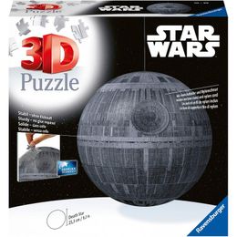 Ravensburger 3D-Puzzle &raquo;Star Wars Todesstern&laquo; Made in Europe schwarz Kunststoff