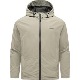 Outdoorjacke Ragwear "Kapuzenjacke Lewie", Herren, Gr. XXL, gr&uuml;n (dusty olive26), Obermaterial: 100% Nylon NY. Obermaterial: Futter: 100% Polyester PES., gerade, hoch geschlossener Ausschnitt, weit elastischer Bund, Jacken Outdoorjacke, &Uuml;bergangsjacke mit wasserdichtem Rei&szlig;verschluss