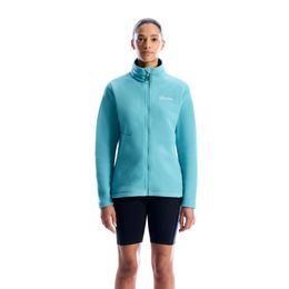 Fleecejacke Berghaus "PRISM PT IA FL JKT AF", Damen, Gr. XXL, calgary blau, Obermaterial: 100% Polyester, normal, Jacken Fleecejacke, sportlicher Stil, atmungsaktives und w&auml;rmendes Material