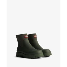 Gummistiefel Hunter "UNISEX ELEMENTS NEOPRENE CHELSEA BOOT", Damen, Gr. 42, schwarz olive, Gummi, Schuhe Gummistiefel, wasserdicht