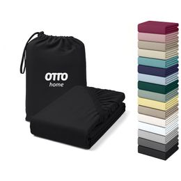 OTTO home Spannbettlaken &raquo;Cremona, in PREMIUM Qualit&auml;t aus 96% Baumwolle & 4% Elasthan&laquo; Gr&ouml;&szlig;e ab 90x200 cm, in 145g/m&sup2; sowie 180 g/m&sup2; erh&auml;ltlich 