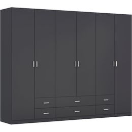 Rauch Dreht&uuml;renschrank &raquo;Kleiderschrank Garderobe GAMMA Breiten 91/136/181/226/271/315/360 cm&laquo; in 3 Ausstattungen BASIC/CLASSIC/PREMIUM (inkl. SOFT-
