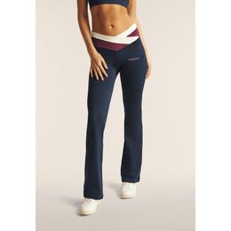 Freddy Damen Jazzpants &raquo;SUPERFIT Leggings Flared High Waist&laquo; mit &uuml;berkreuztem Bund S (36), N-Gr