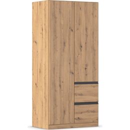 Rauch Dreht&uuml;renschrank &raquo;Kleiderschrank Schrank Garderobe W&auml;scheschrank COSTA Breite 91 cm&laquo; in 3 Ausstattungen BASIC/CLASSIC/PREMIUM, Breite 91 cm 
