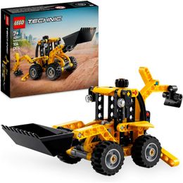 Lego Konstruktionsspielsteine &raquo;Baggerlader (42197), Lego Technic&laquo; Made in Europe bunt Konstruktionsspielsteine