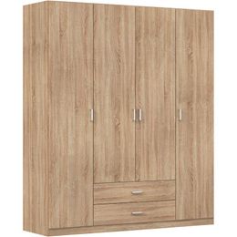 Rauch Dreht&uuml;renschrank &raquo;Kleiderschrank Garderobe GAMMA Breiten 91/136/181/226/271/315/360 cm&laquo; in 3 Ausstattungen BASIC/CLASSIC/PREMIUM (inkl. SOFT-