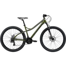 Bikestar Mountainbike 21 Gang Shimano RD-TY300 Schaltwerk Kettenschaltung f&uuml;r Damen und Herren, Kettenschaltung gr&uuml;n Mountainbike