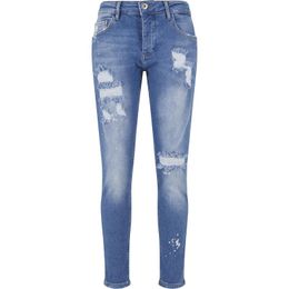 2Y Premium Herren 2Y Premium Bequeme Jeans &raquo;2Y Premium Herren 2Y Destroyed Cropped Skinny Denim&laquo; 30, Normalgr&ouml;&szlig;en