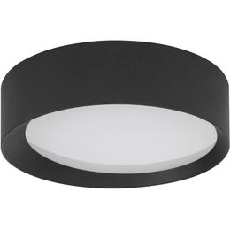 NOVA LUCE LED Deckenleuchte &raquo;OBY&laquo; LED-Modul 1 Stk. Warmwei&szlig; schwarz
