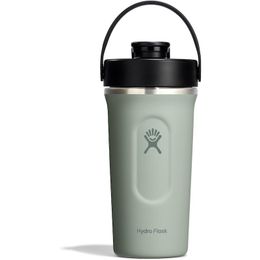 Hydro Flask Isolierflasche &raquo;24 OZ SHAKER&laquo; TempShield ️ doppelwandige Vakuumisolierung gr&uuml;n Edelstahl