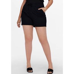 Only Carmakoma Damen Only CARMAKOMA Shorts &raquo;CARGOLDTRASH LIFE EASY SHORTS JRS&laquo; schwarz 54, N-Gr