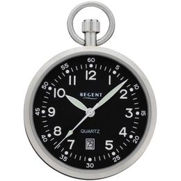 Regent Uhren Regent Jungen Taschenuhr &raquo;P777&laquo; Quarzuhr, Herrenuhr, Datum, Mineralglas, analog