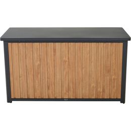 siena GARDEN Kissenbox Gestell aus Aluminium, 135x59x75cm woodlook Aluminium
