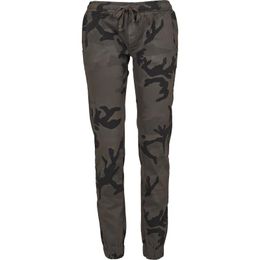 Urban Classics Damen Urban Classics Cargohose &raquo; Damen Ladies Camo Jogging Pants&laquo; 4XL, US-Gr&ouml;&szlig;en
