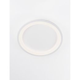 NOVA LUCE LED Deckenleuchte &raquo;OGGY&laquo; LED-Modul 1 Stk. Warmwei&szlig; wei&szlig;