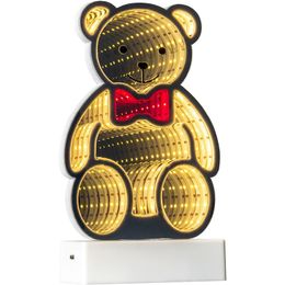 my home LED Dekolicht &raquo;Evaya - Teddyb&auml;r&laquo; LED-Modul Warmwei&szlig; Infinity Effekt, Deko f&uuml;r Innen, beidseitig beleuchtet, Nachtlicht