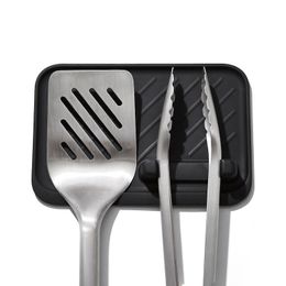 OXO Good Grips Grillbesteck-Set &raquo;3-teiliges Wender- & Zangen-Set&laquo; Edelstahl