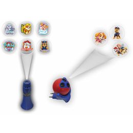 Niermann LED Nachtlicht &raquo;Paw Patrol, Kinderlampe, Kinderzimmer&laquo; 1 Stk. Set Paw Patrol 2 (1 x Stecker-Nachtlicht, 1 x Taschenprojektor) blau