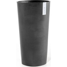 Ecopots Blumentopf &raquo;AMSTERDAM HIGH Dark Grey&laquo; BxTxH: 41x41x76 cm grau Kunststoff