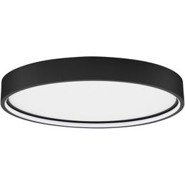 NOVA LUCE LED Deckenleuchte &raquo;OLAF&laquo; LED-Modul 1 Stk. Warmwei&szlig; schwarz
