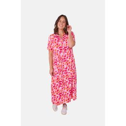LIEBLINGSST&Uuml;CK Lieblingsst&uuml;ck Damen Sommerkleid mit allover Blumenprint rosa 36, N-Gr