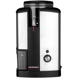 Gastroback Kaffeem&uuml;hle &raquo;Advanced 42602&laquo; 130 W Kegelmahlwerk 250 gBohnenbeh&auml;lter grau