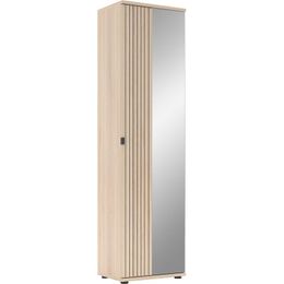 Innostyle Garderobenschrank &raquo;PISA Garderobenschrank&laquo; 1 Stk. tlg. T&uuml;r re/li montierbar, ausziehbare Kleiderstange, Soft Close Holzwerkstoff, MDF, Metall