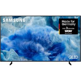 Samsung QLED-Fernseher &raquo;GQ75Q8FAAU&laquo; 189 cm/75 &prime;&prime; Smart-TV Quantum HDR+, Knox Security, Art Store, 3D Sound, Gaming Hub, AI TV schwarz Der Art Store bringt die