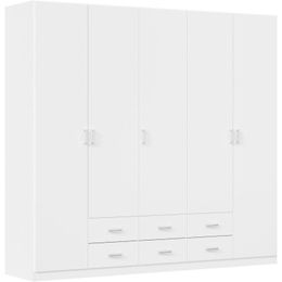 Rauch Dreht&uuml;renschrank &raquo;Kleiderschrank Garderobe GAMMA Breiten 91/136/181/226/271/315/360 cm&laquo; in 3 Ausstattungen BASIC/CLASSIC/PREMIUM (inkl. SOFT-