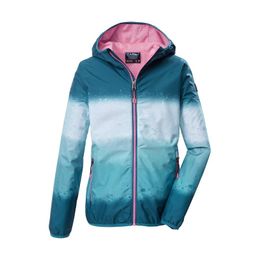 Killtec M&auml;dchen Funktionsjacke &raquo;KOS 155 GRLS JCKT&laquo; Leichte, wetterfeste M&auml;dchenjacke mit All-Over-Print 152