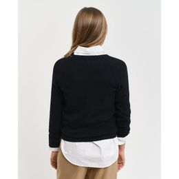 Gant Damen V-Ausschnitt-Pullover &raquo;EXTRAFINE LAMBSWOOL V-NECK&laquo; schwarz 3XL