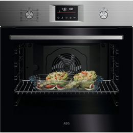 AEG Pyrolyse Backofen &raquo;OU5PB40WSM&laquo; mit Pyrolyse-Selbstreinigung Intuitives LED-Touchdisplay mit 45 Automatikprogrammen Pyrolyse Backofen