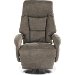 Sit & More sit&more TV-Sessel &raquo;Enjoy Gr&ouml;&szlig;e S&laquo; in Gr&ouml;&szlig;e S, wahlweise mit Motor und Aufstehhilfe grau Luxus-Microfaser (100% Polyester);Luxus-Kunstleder;NaturLEDER