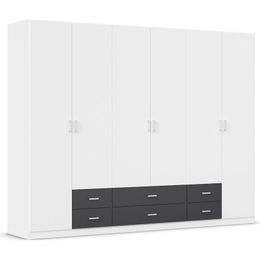 Rauch Dreht&uuml;renschrank &raquo;Kleiderschrank Garderobe GAMMA Breiten 91/136/181/226/271/315/360 cm&laquo; in 3 Ausstattungen BASIC/CLASSIC/PREMIUM (inkl. SOFT-