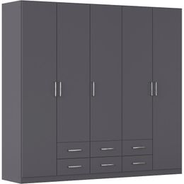 Rauch Dreht&uuml;renschrank &raquo;Kleiderschrank Garderobe GAMMA Breiten 91/136/181/226/271/315/360 cm&laquo; in 3 Ausstattungen BASIC/CLASSIC/PREMIUM (inkl. SOFT-