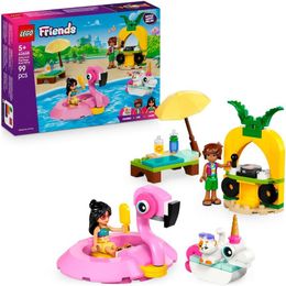 Lego Konstruktionsspielsteine &raquo;Poolparty mit Einhorn und Flamingo (42658), Lego Friends&laquo; Made in Europe bunt Konstruktionsspielsteine