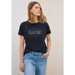 Cecil Damen T-Shirt mit Wording XS (36)
